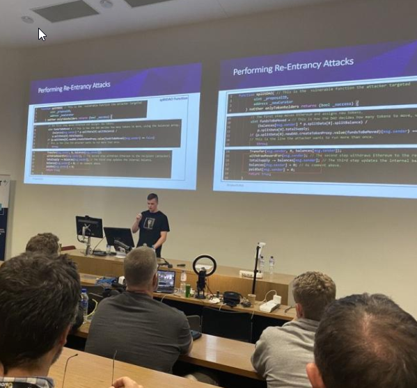 Performing Re-Entrancy Attacks on the Ethereum Blockchain | Jacob Larsen